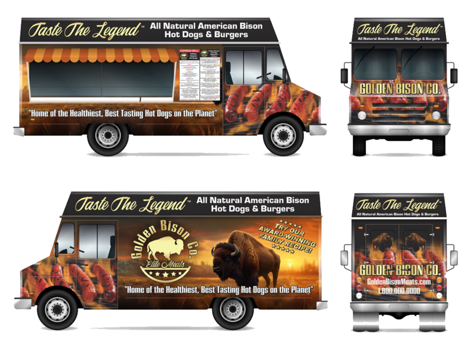Food Truck & Catering – Golden Bison Co
